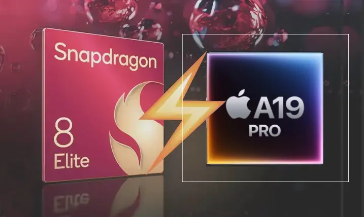 Apple’s A19 Pro chip and Qualcomm’s Snapdragon Elite 2